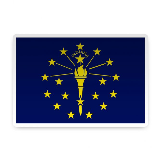 Indiana Sticker