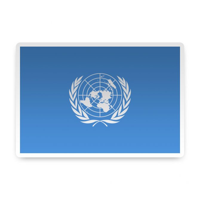 United Nations Sticker