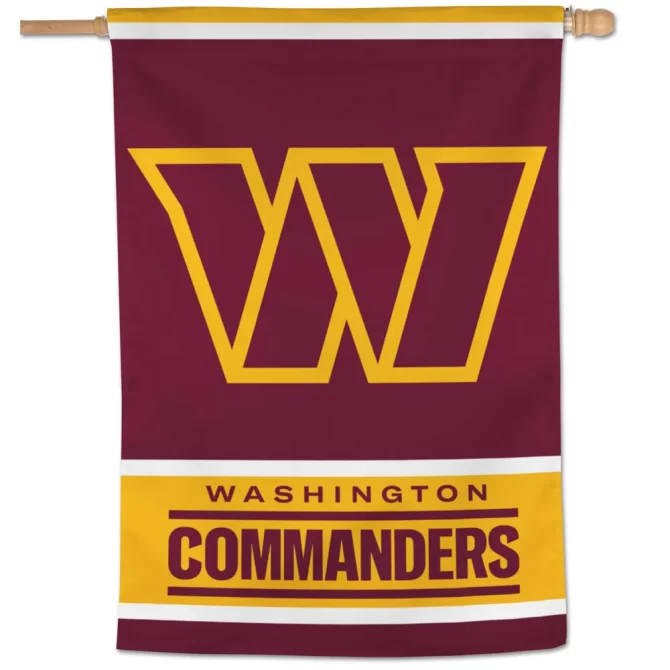 Washington Commanders Vertical Flag 28″ x 40″